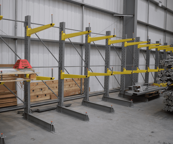 Double Sided Orient Cantilever Racking