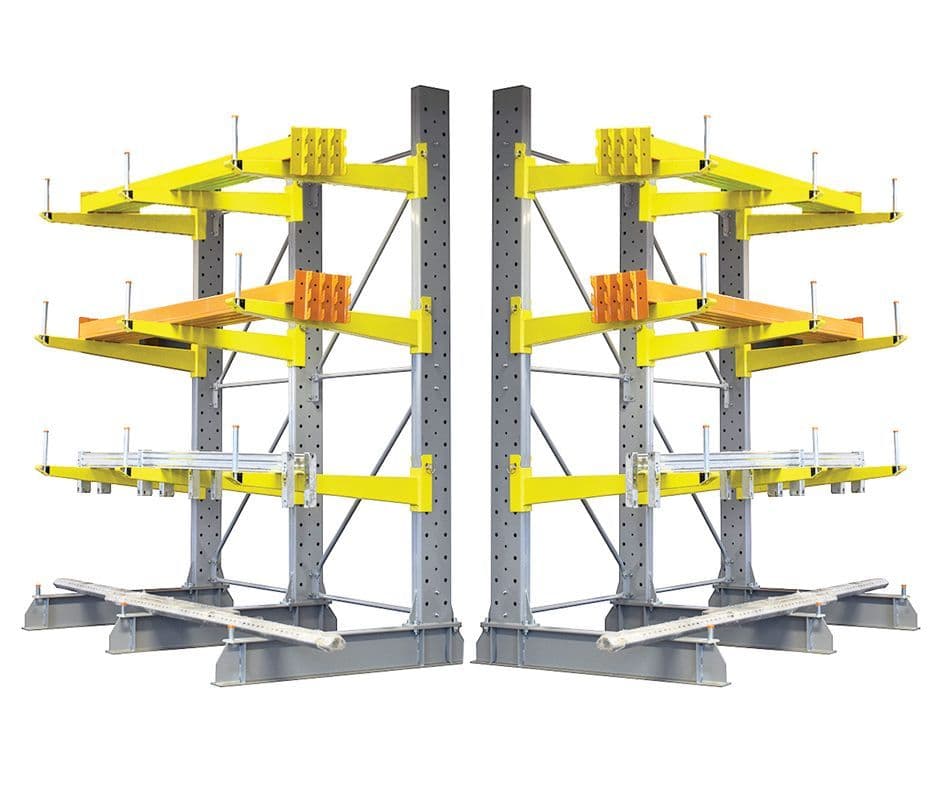 Double Sided Orient Cantilever Racking