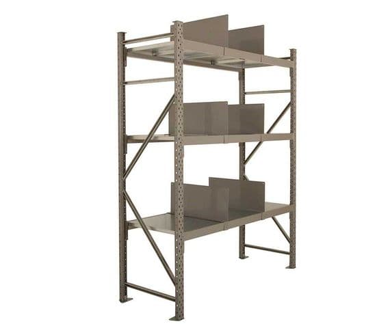 Grey 1500 Wide Longspan Racking