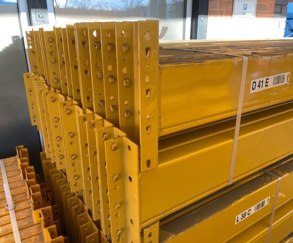 Used Link 51 Pallet Racking Beams