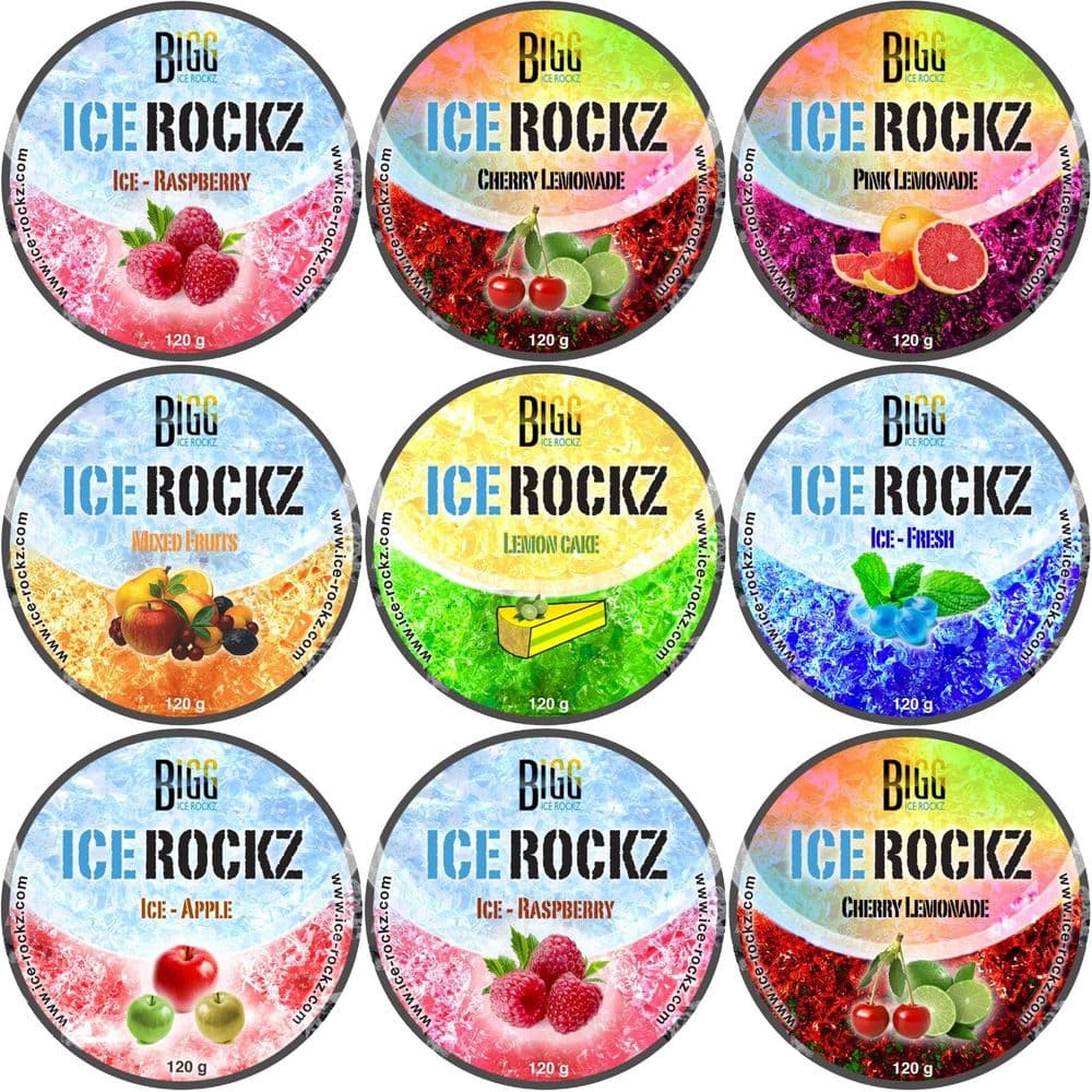 BIGG ice rockz multiple flavours