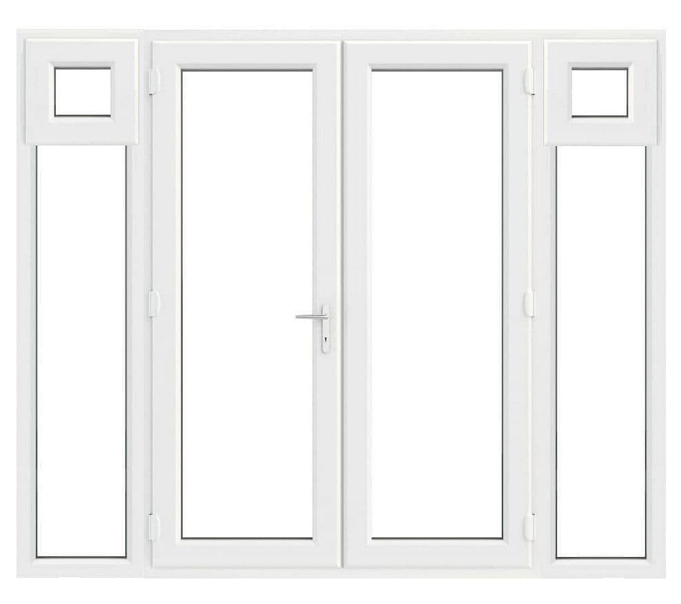 uPVC French Doors & Top Opening Side Panels