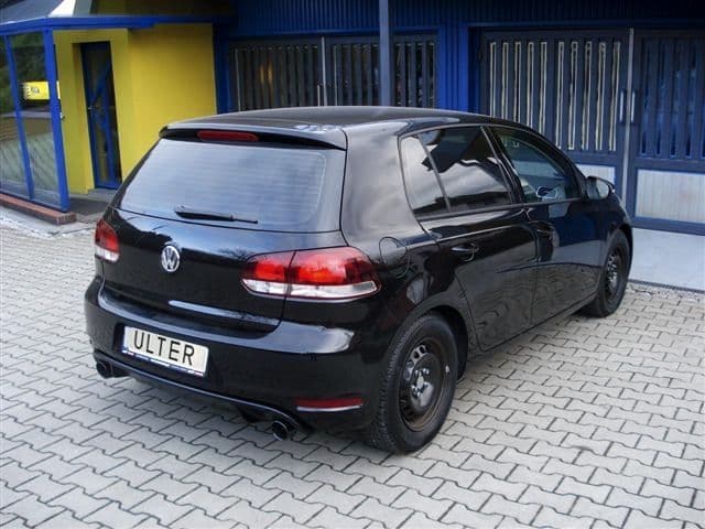 Volkswagen Golf mk6 GTi style exhaust Ulter back box 2008-2013