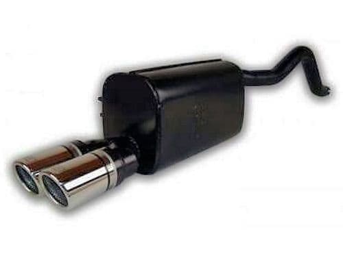 Volkswagen Polo GTi 6R exhaust back box 2012 2017 270RS