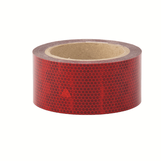 RED Reflective Stick On Conspicuity Tape - ECE104