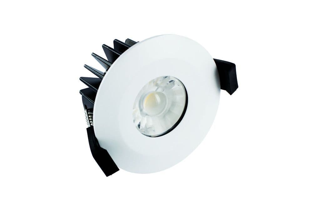 INTEGRAL LED downlight white 6 watt fire rated IP65 dimmable
