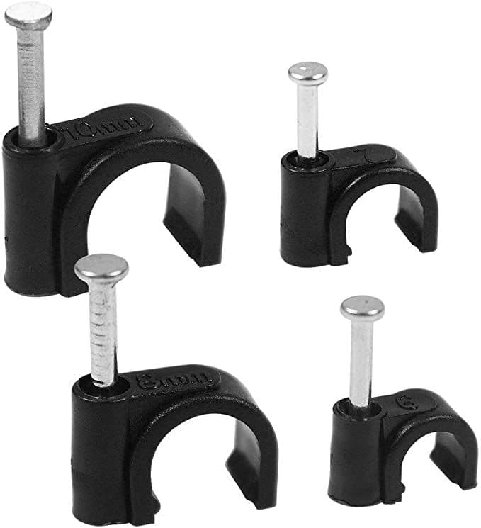 Black round clips for flex and hi-tuf NYY-J