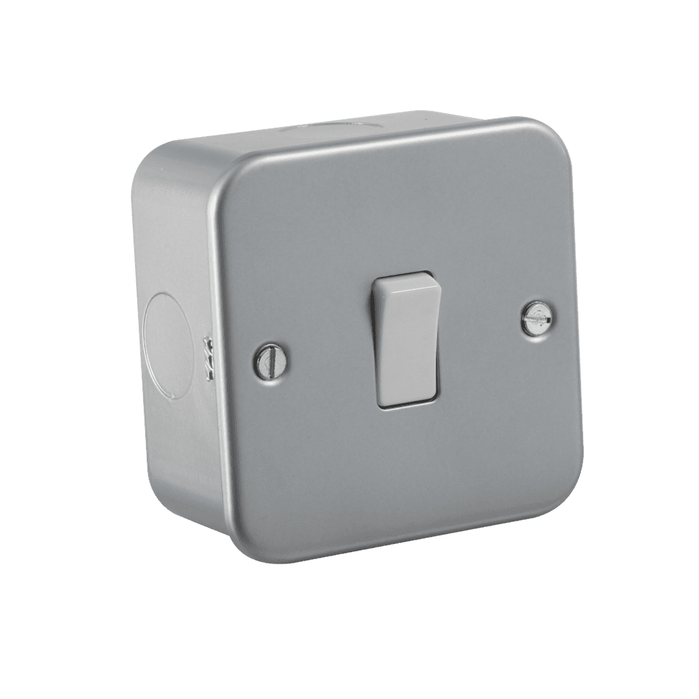 METALCLAD 10A 1G 2 way switch
