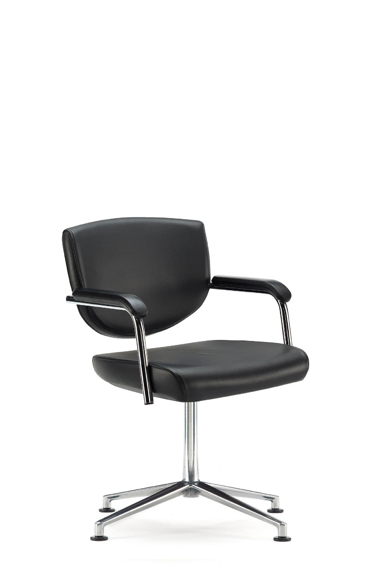 Pledge Key Meeting Room Chair With Fixed Arms And Fully Upholstered Low ...