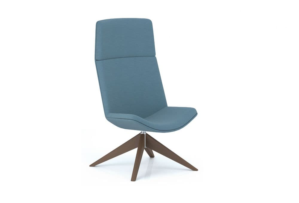 Pledge Spirit Lounge Fully Upholstered High Back Lounge Chair