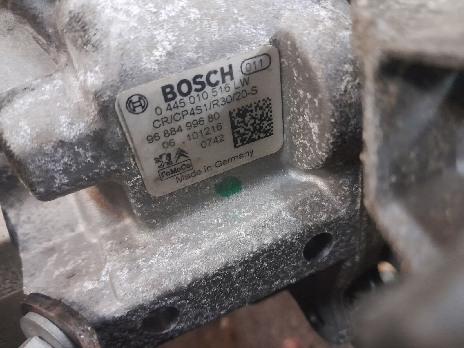 CITROEN PEUGEOT FORD TDCI 1 6 HDI DIESEL INJECTOR PUMP HIGH PRESSURE