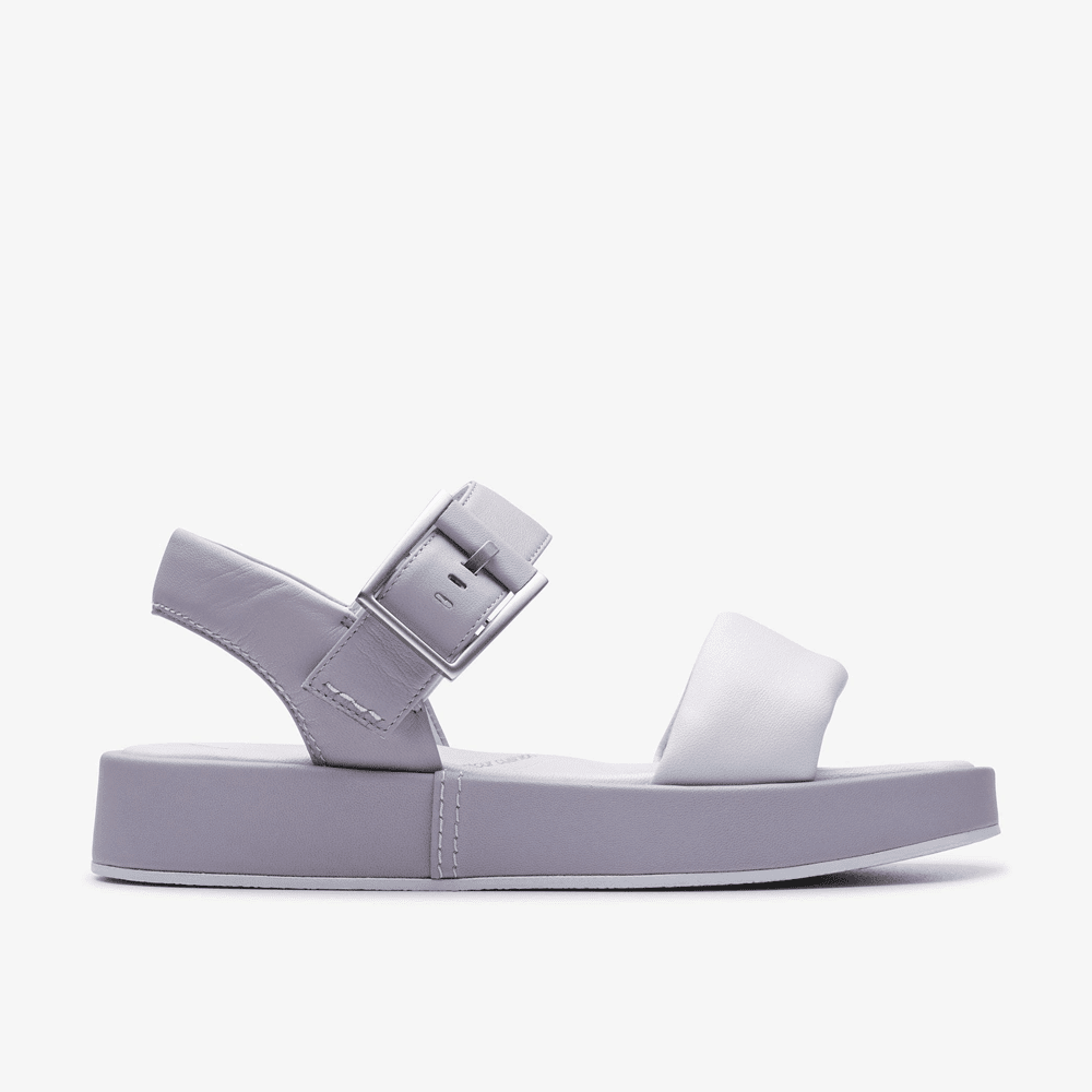 Clarks Alda Strap Women s Buckle Sandal - Lilac Combi D