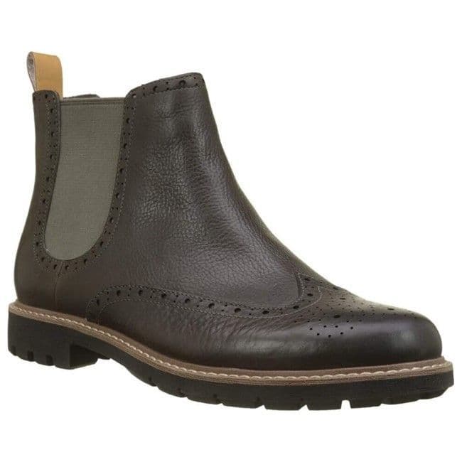 Clarks Batcombe Top Men s Boots - Taupe Leather