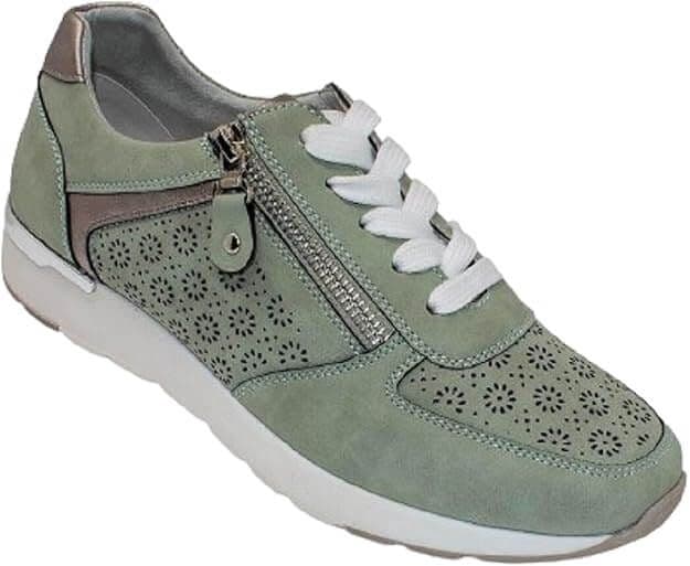 Dr Keller Barbara Women s Wide Fitting Lace-Up Shoe - Green