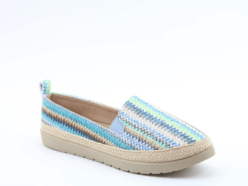 Heavenly Feet Gracie Women s Casual Pump Shoe - Blue