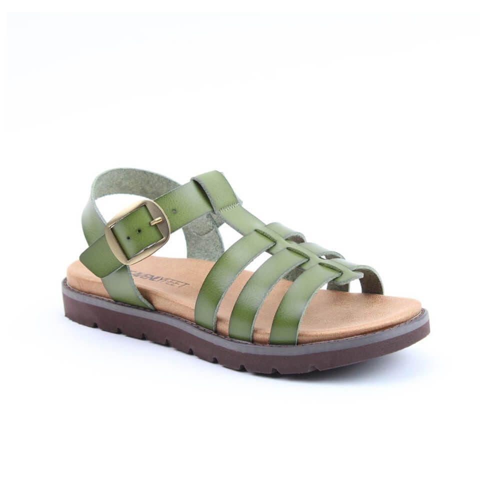 Heavenly Feet Saltwater Women s Sandal - Forest