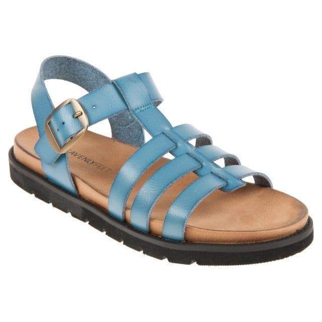 Heavenly Feet Saltwater Women s Sandals - Blue