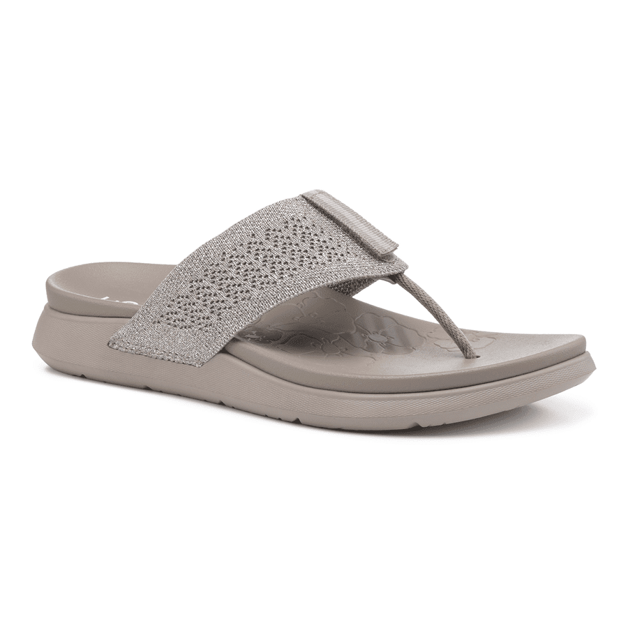 Hotter Kelly Women s Toe Post Sandals - Mink