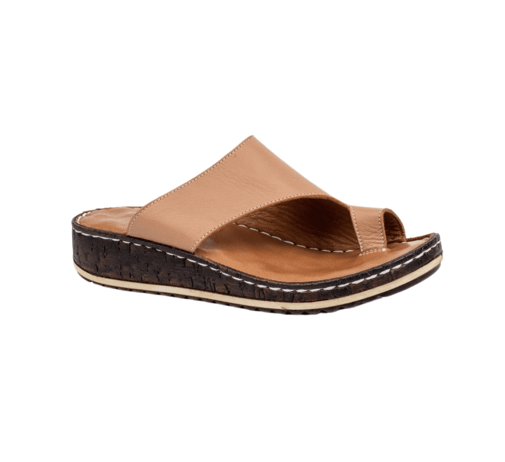 Modella Alice Women s Mule Sandal - Tan