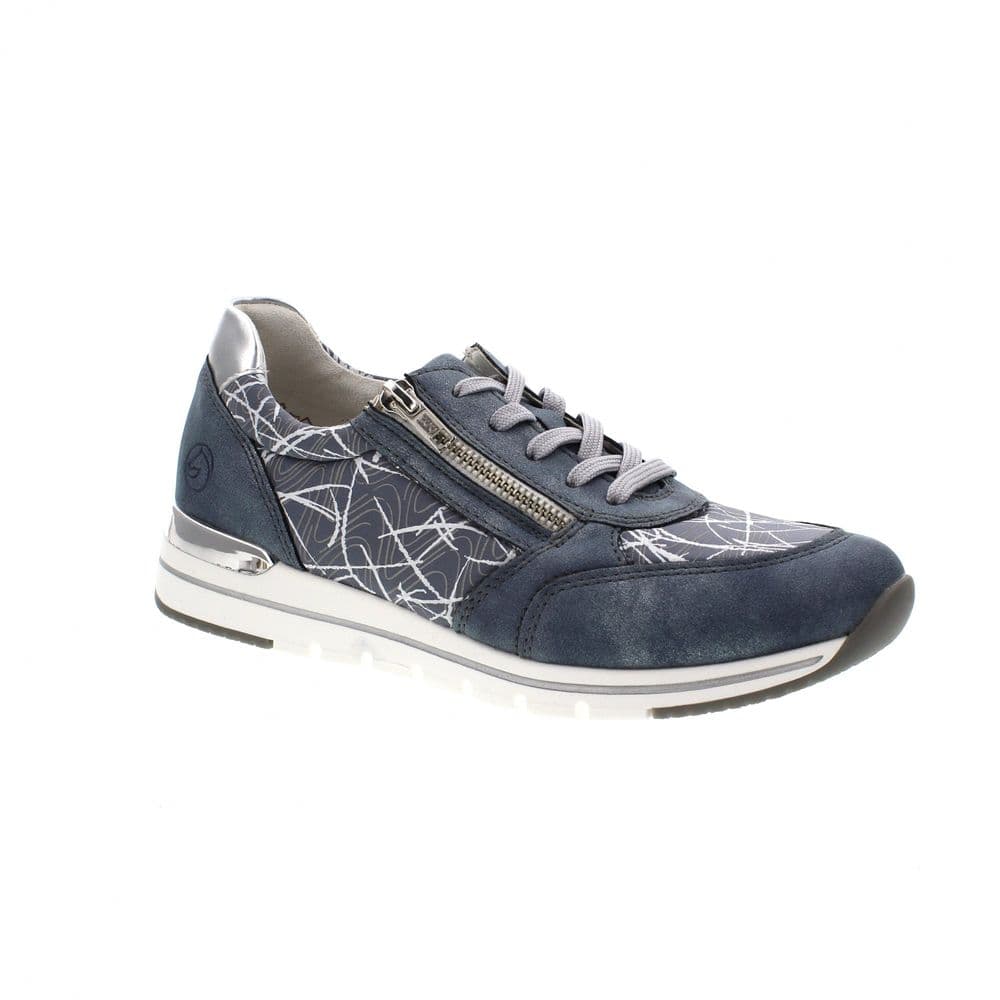 Remonte R6700-12 Women s Trainer Shoe - Blue/Combi