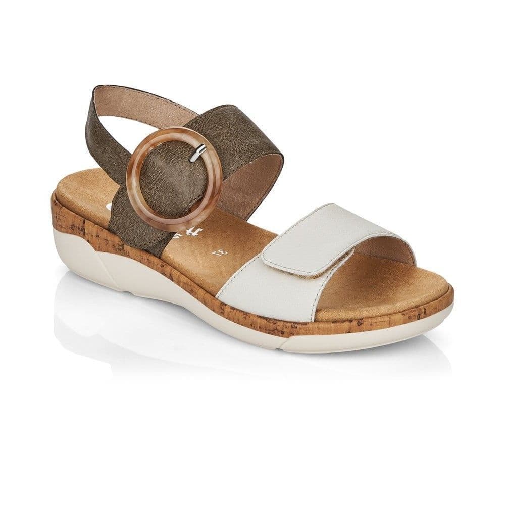 Remonte R6853-54 Women s Sandals - Green Combi