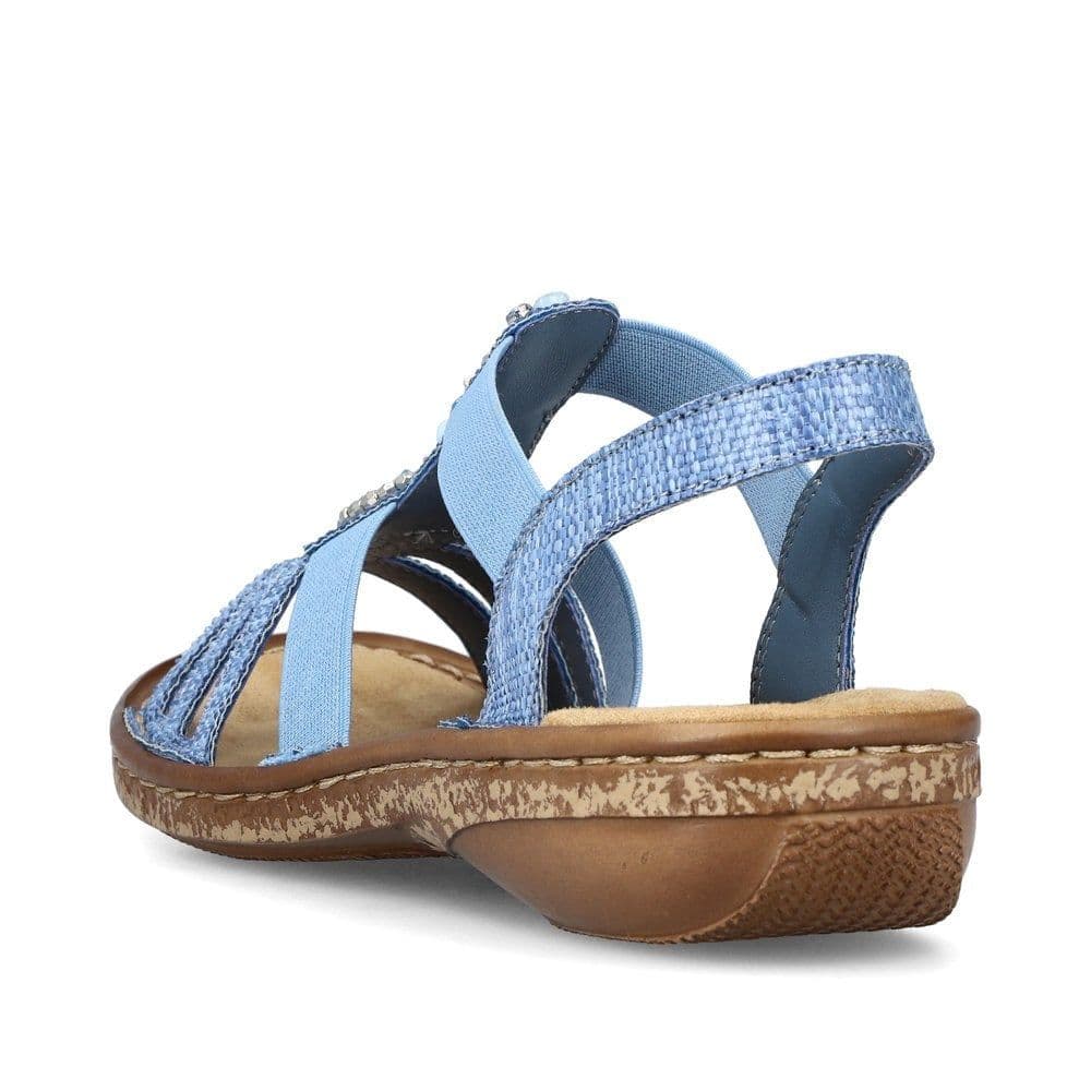 Rieker 62858-12 Women s Sandals - Blue