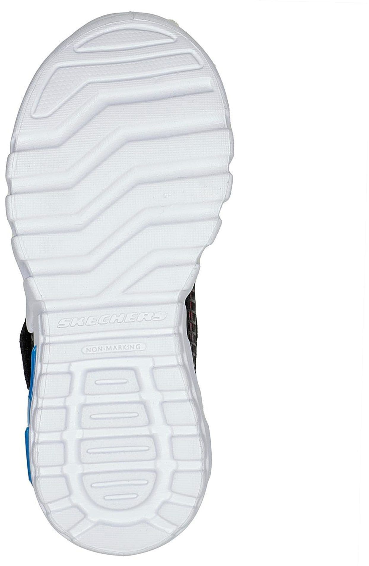 Skechers Boys Vorlo Trainers - Black/Red/Blue