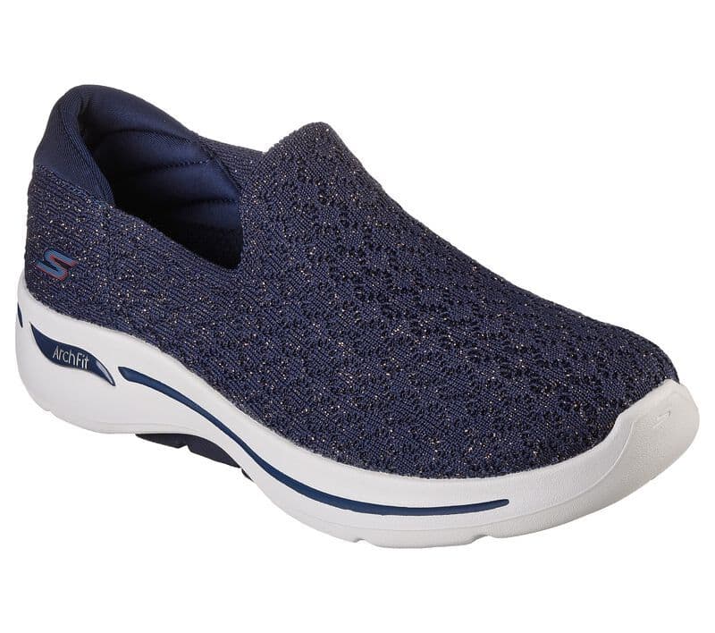 Skechers Go Walk Women s Arch Fit Slip-On Shoe - Navy