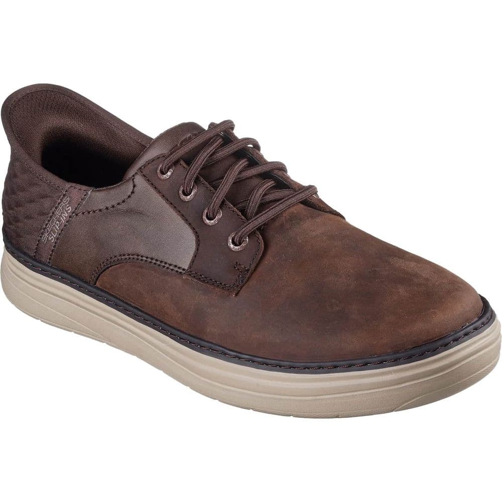 Skechers Slip-Ins Hyland - Radley Men s Casual Trainer Shoe - Chocolate