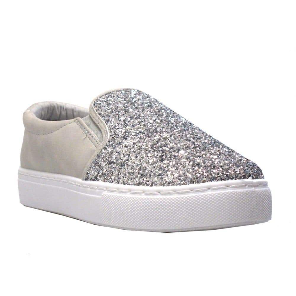 Women s Sparkle Shoes - Silver