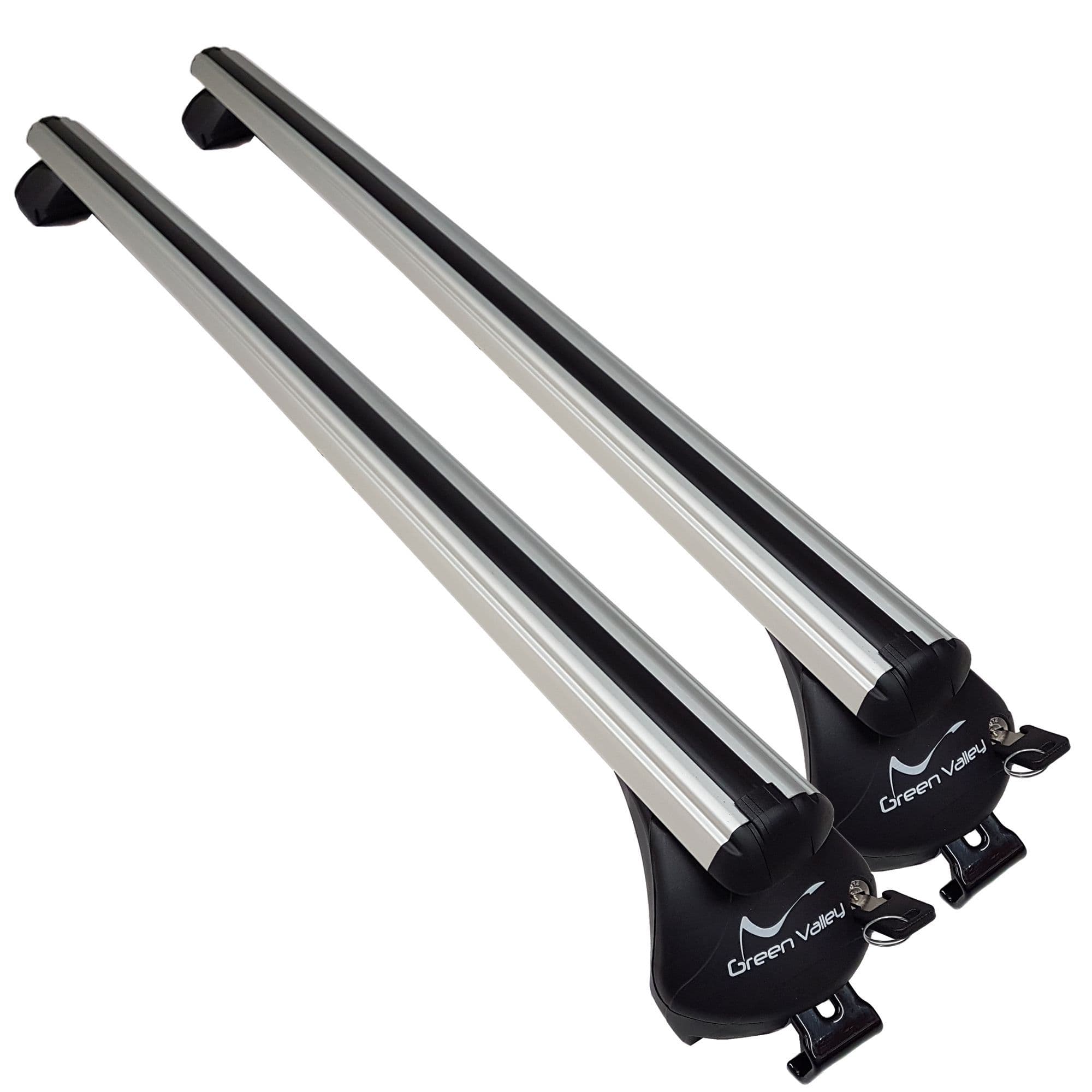 Green Valley Aero Roof Rack Bars Dacia Duster | Goode Leisure