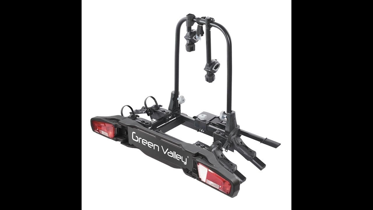 Green Valley Discovery 4 Bike Cycle Carrier Rack Tow Bar