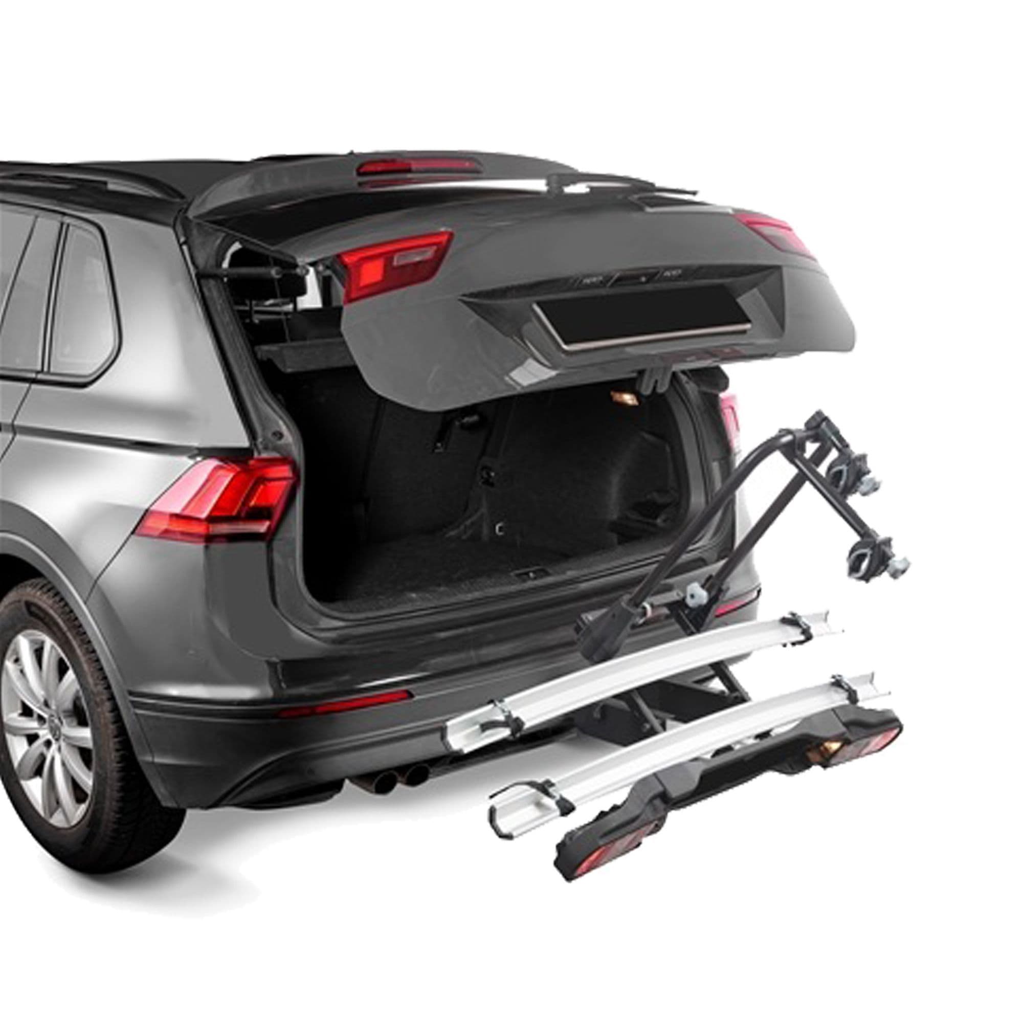 Green Valley Tilting 2 Bike Cycle Carrier Rack Tow Bar