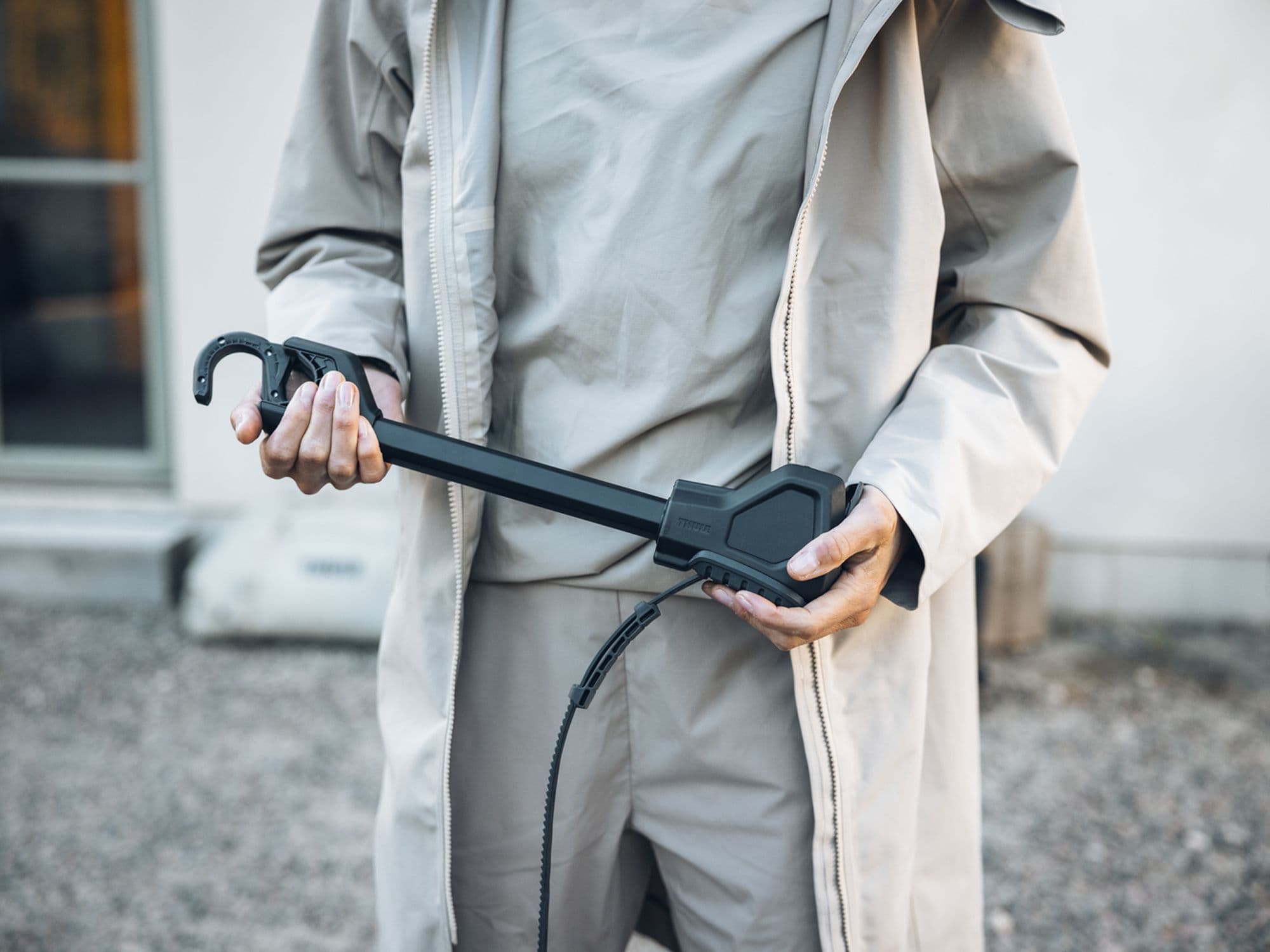 Thule EasyFold 3 & Santu 3 Bike Carrier Platform Rack & Cargo Box