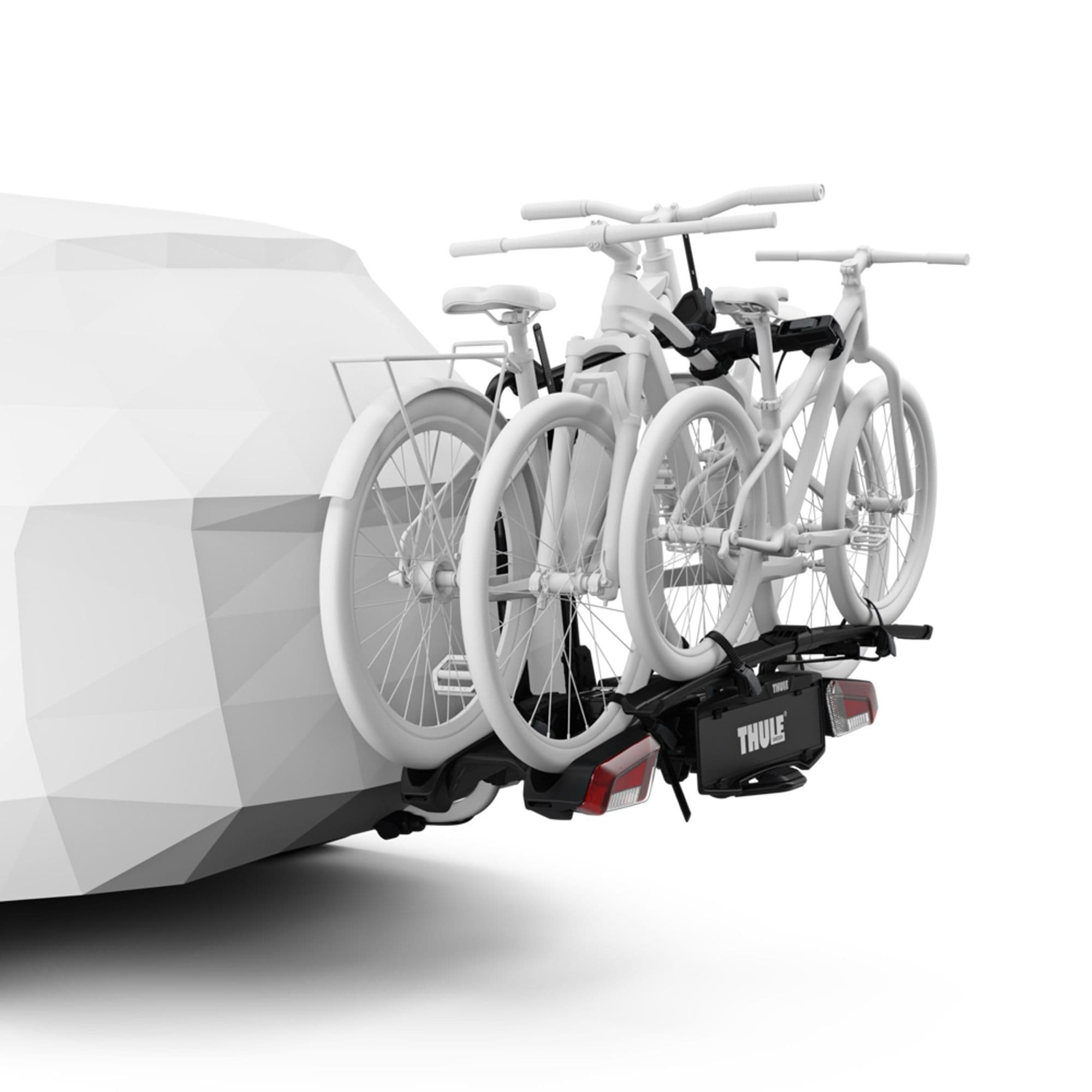 Thule EasyFold 3 Two Bike Carrier Platform Rack with Foldable Loading Ramp