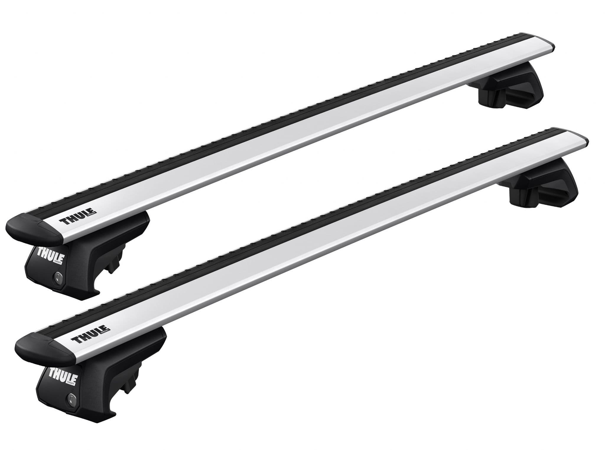 Thule Roof Rack Bars Evo WingBars Ford Ranger with Rails