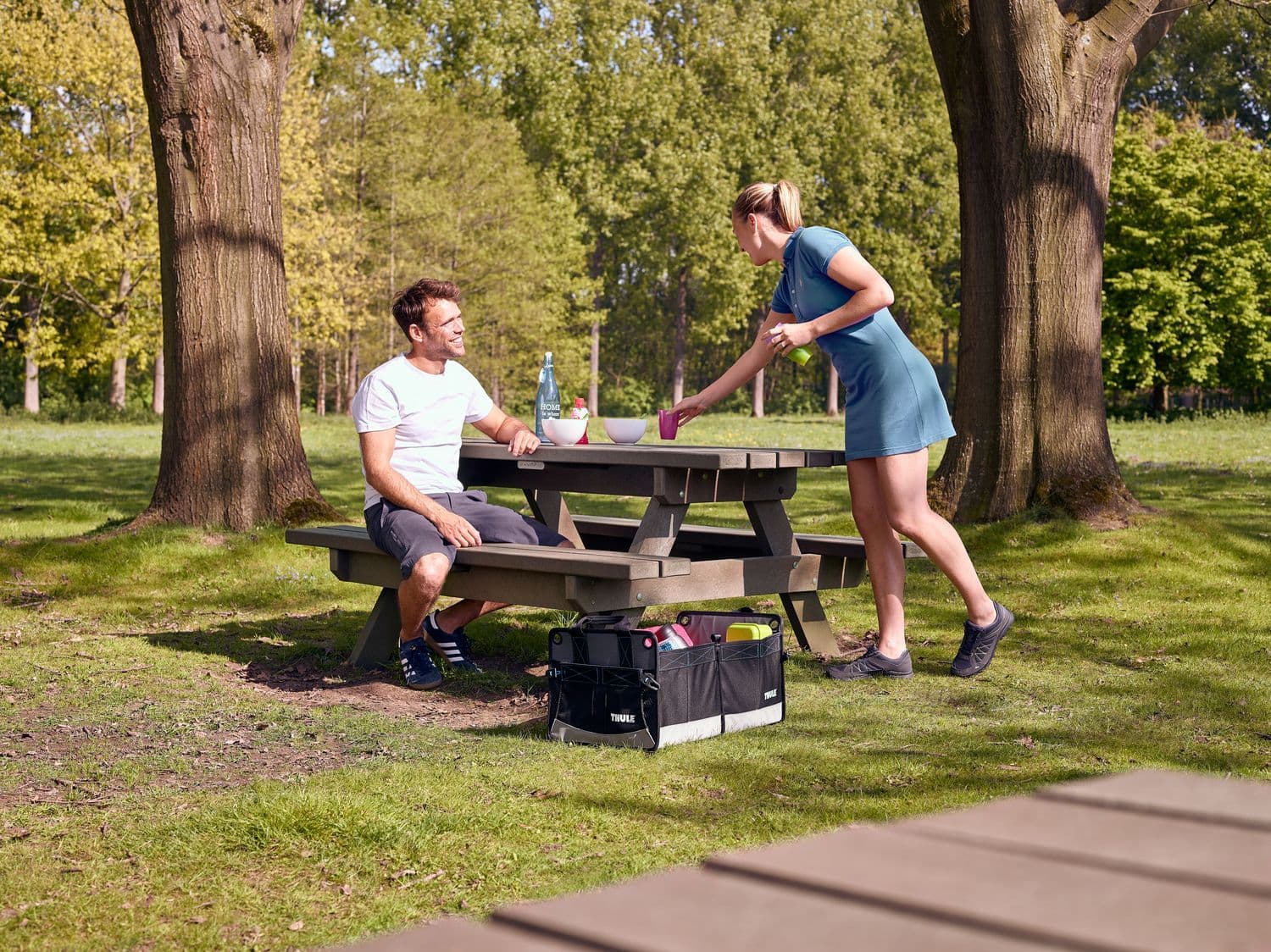 Thule Go Box Medium 306929: Foldable Storage Container for Camping ...