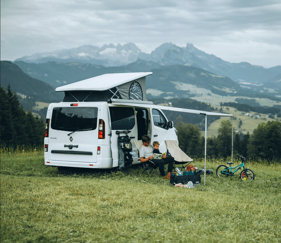 Thule Omnistor 3200 Awning Anthracite for VW Transporter T5/T6 SWB