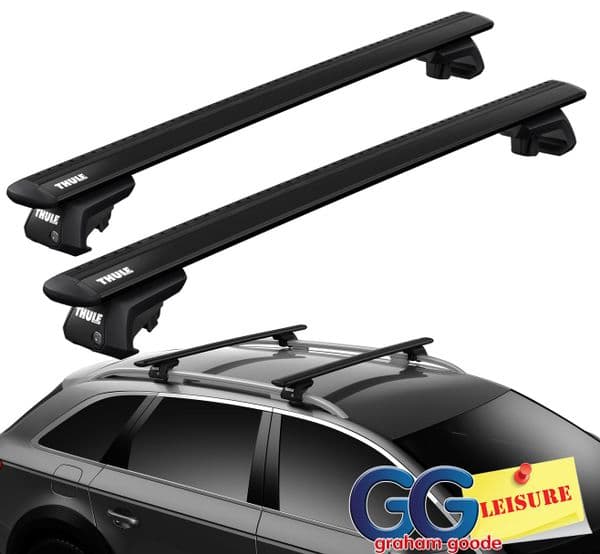 Thule Roof Rack Bars Evo Black WingBars Mercedes EQB 2022- onwards