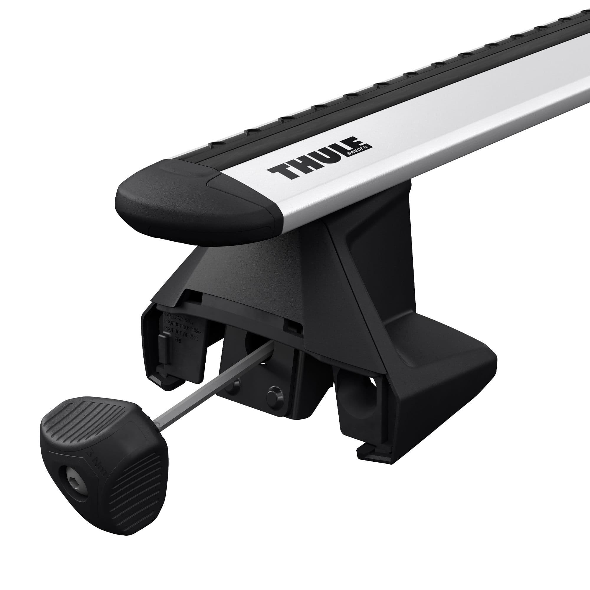 Thule Roof Rack Bars WingBar Evo Audi A6 Avant e-tron Estate 2025 onwards