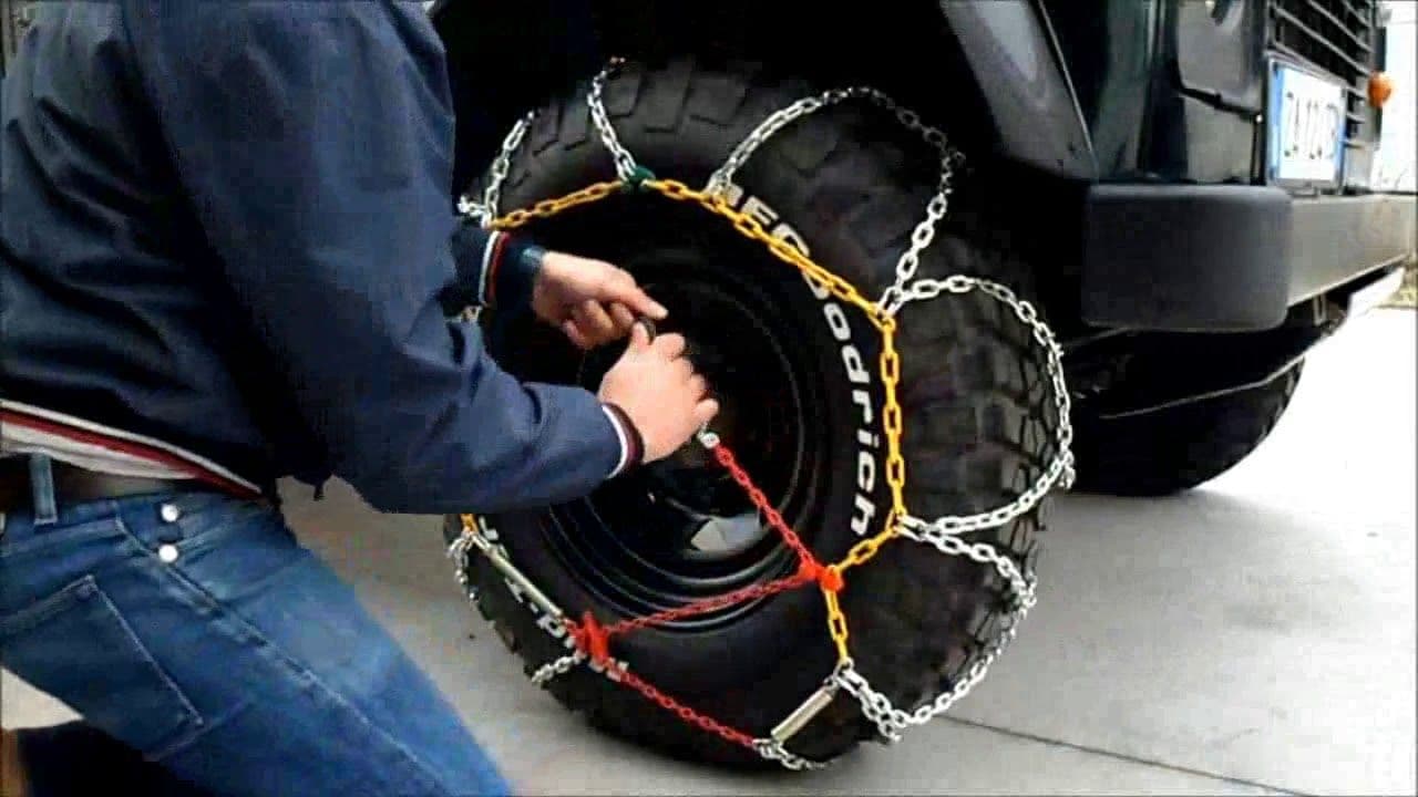 Buy Heavy Duty Snow Chains for 4x4 Vans | Goode Leisure