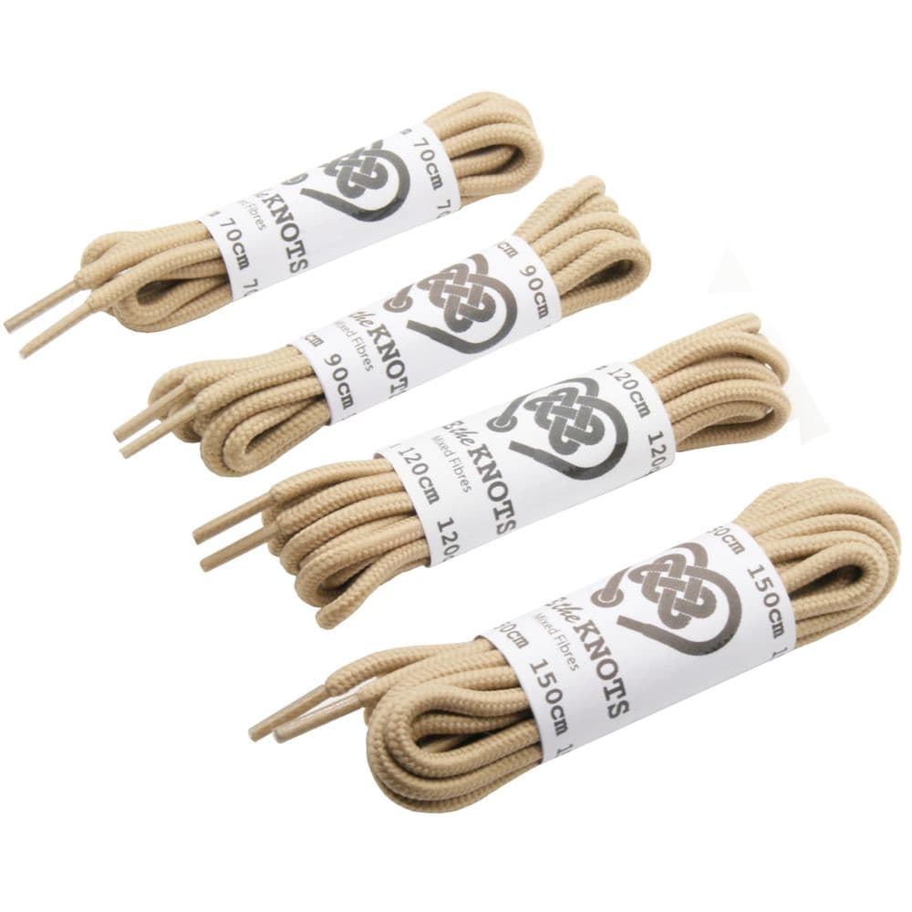 Shoe Laces Pair Mushroom Round Various Lengths 70cm to 150cm Shoe ...