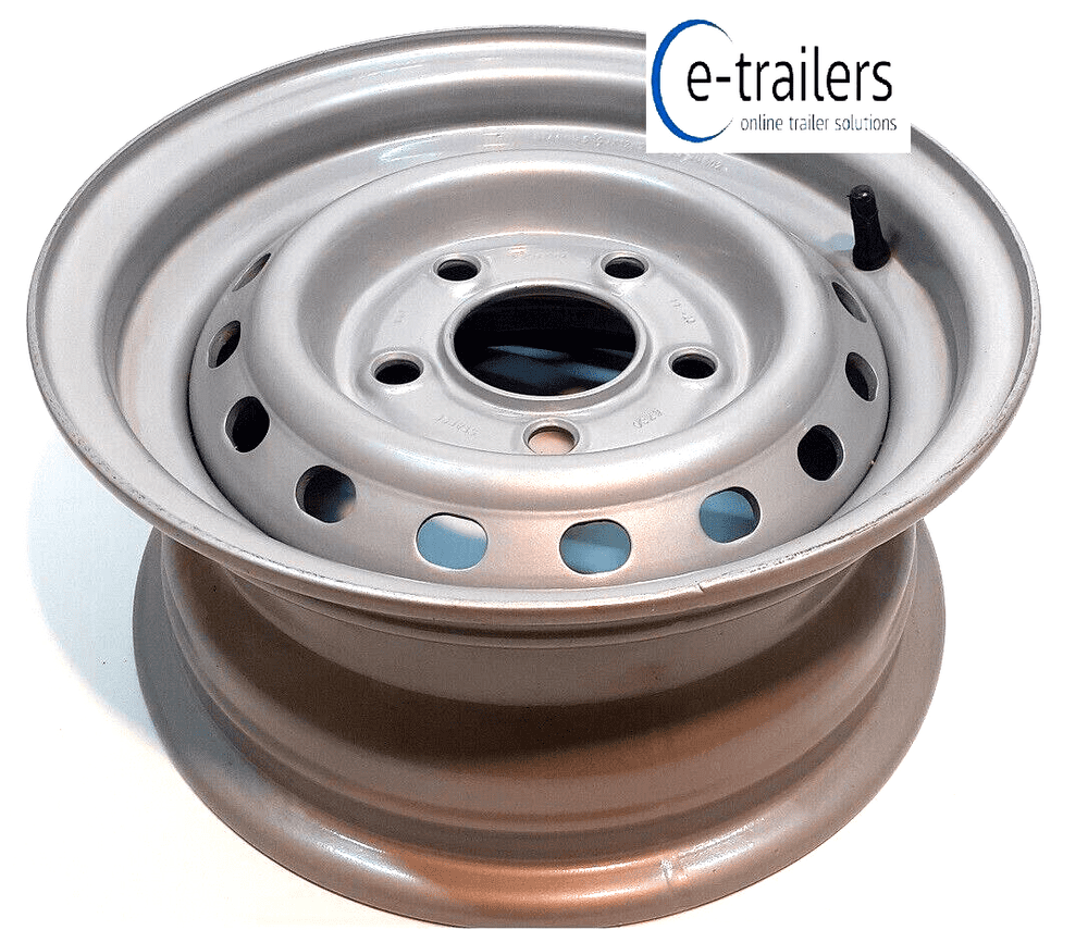 12" STARCO Steel Trailer Wheel Rim 5.5Jx12 5 Stud 112mm PCD Shetland ...