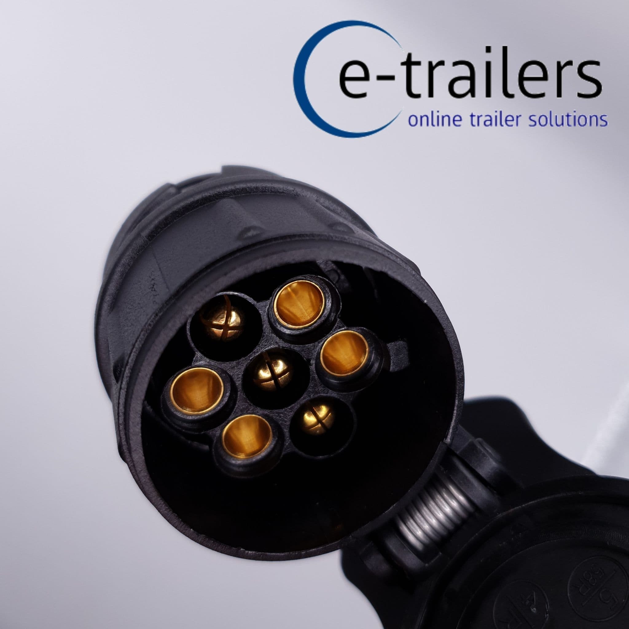 13 PIN EURO (vehicle) ACTUALLY 8 PIN to 7 PIN 12N CARAVAN TRAILER ...