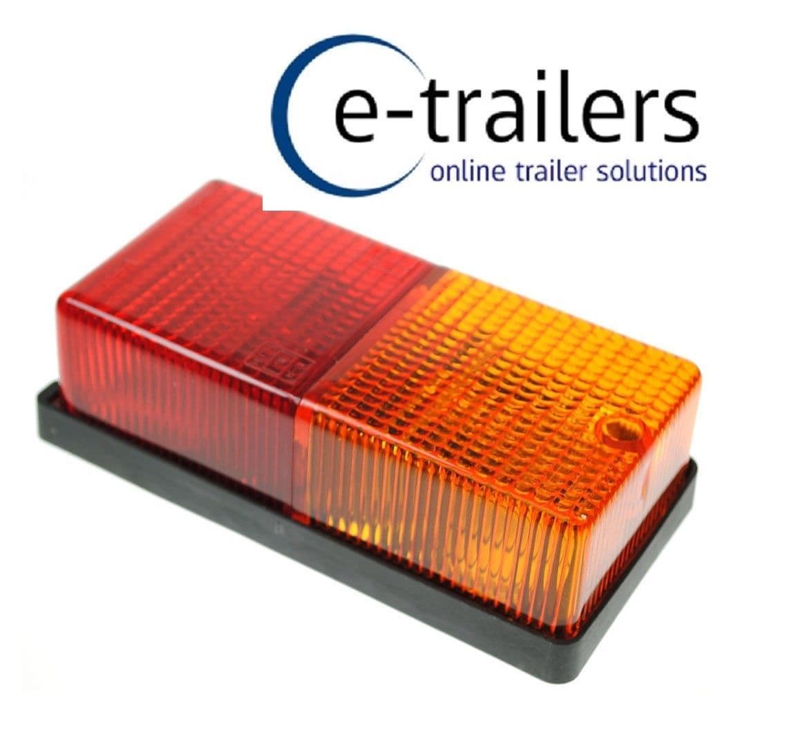 2 x MAYPOLE PEREI 4 FUNCTION REAR LIGHTS TRAILERS LIGHT BOARD HORSEBOX ...