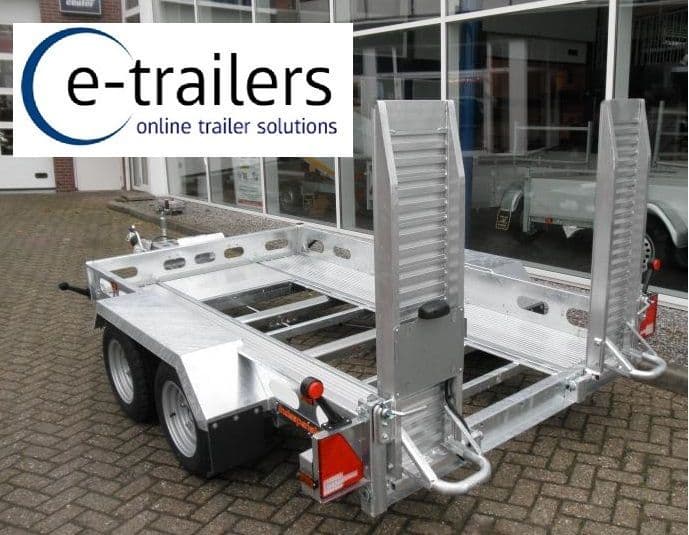 3500kg LIGHTWEIGHT PLANT DIGGER TRAILER - ALUMAX INDESPENSION 2920kg ...