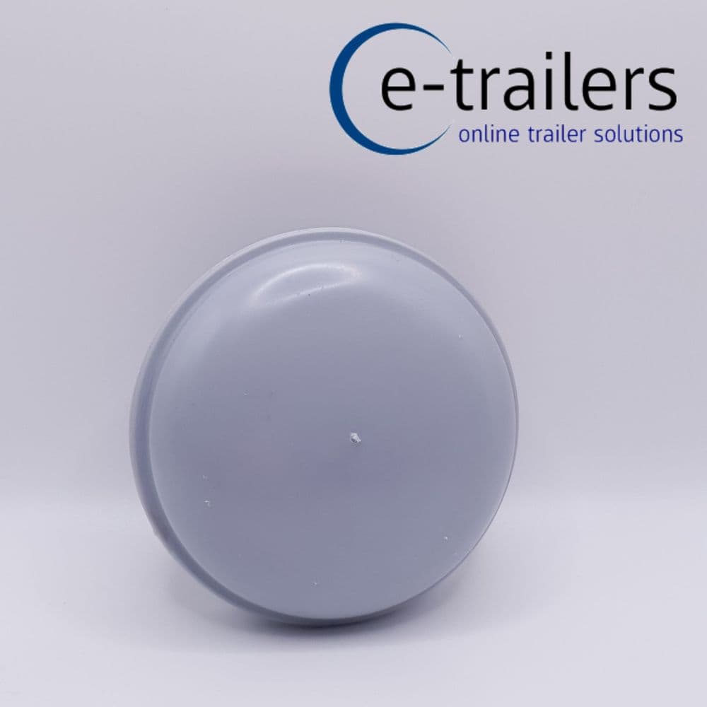 76mm GREY GREASE CAP FITS ALL IFOR WILLIAMS BRAKED TRAILERS FROM 1993 ...