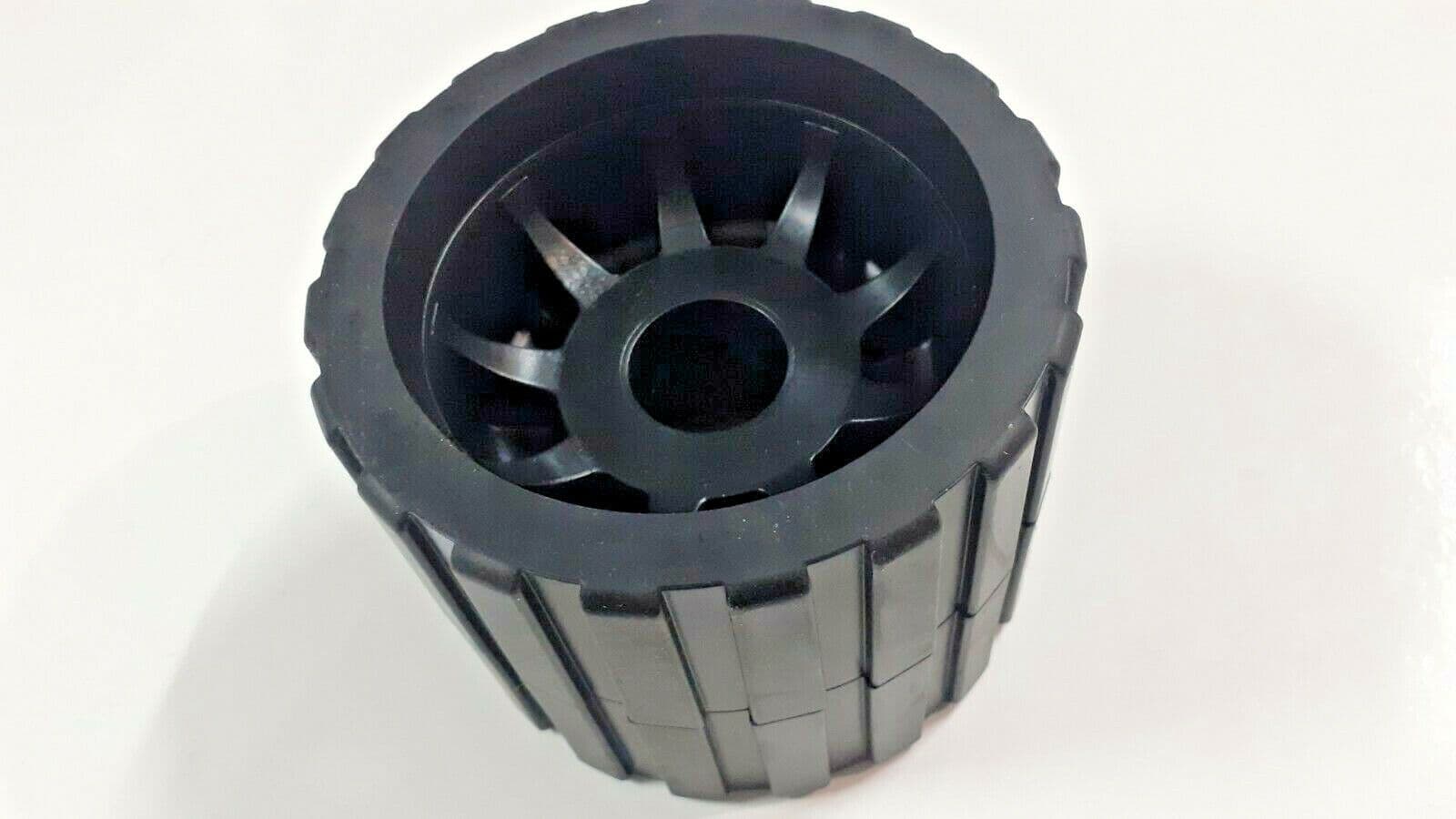 BOAT TRAILER WOBBLE ROLLERS 26mm BORE NON MARKING BLACK / BLACK ...