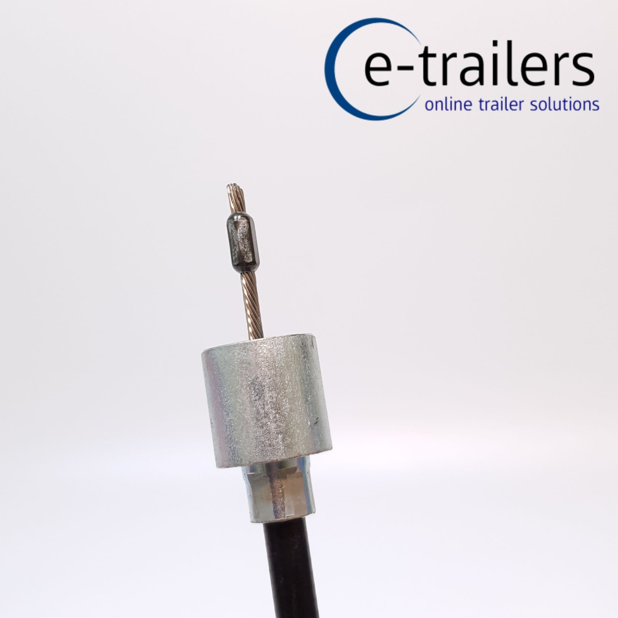 Detachable ALKO Stainless Steel Brake Cable - Multiple Sizes