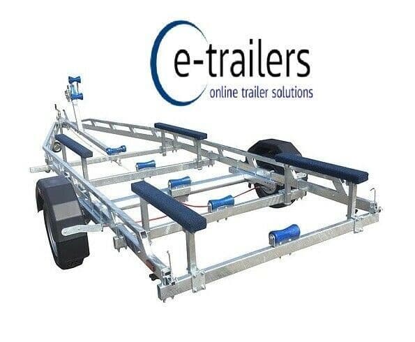 EXTREME 1900kg BUNK BOAT TRAILER WITH LIGHT BOARD - 21ft BOATS or 7m ...